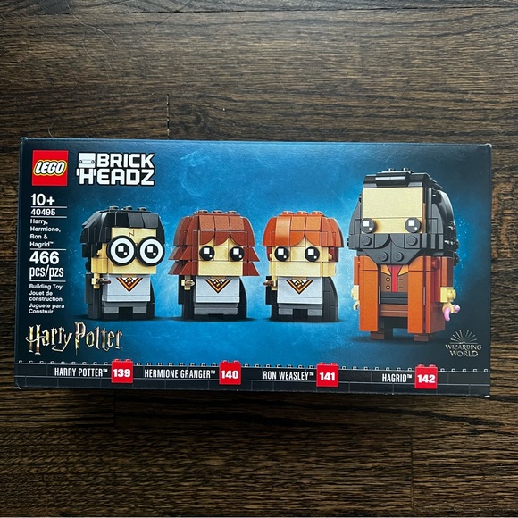 Lego | Toys | Lego Brickeheadz Harry Potter Harry Hermione Ron And ...